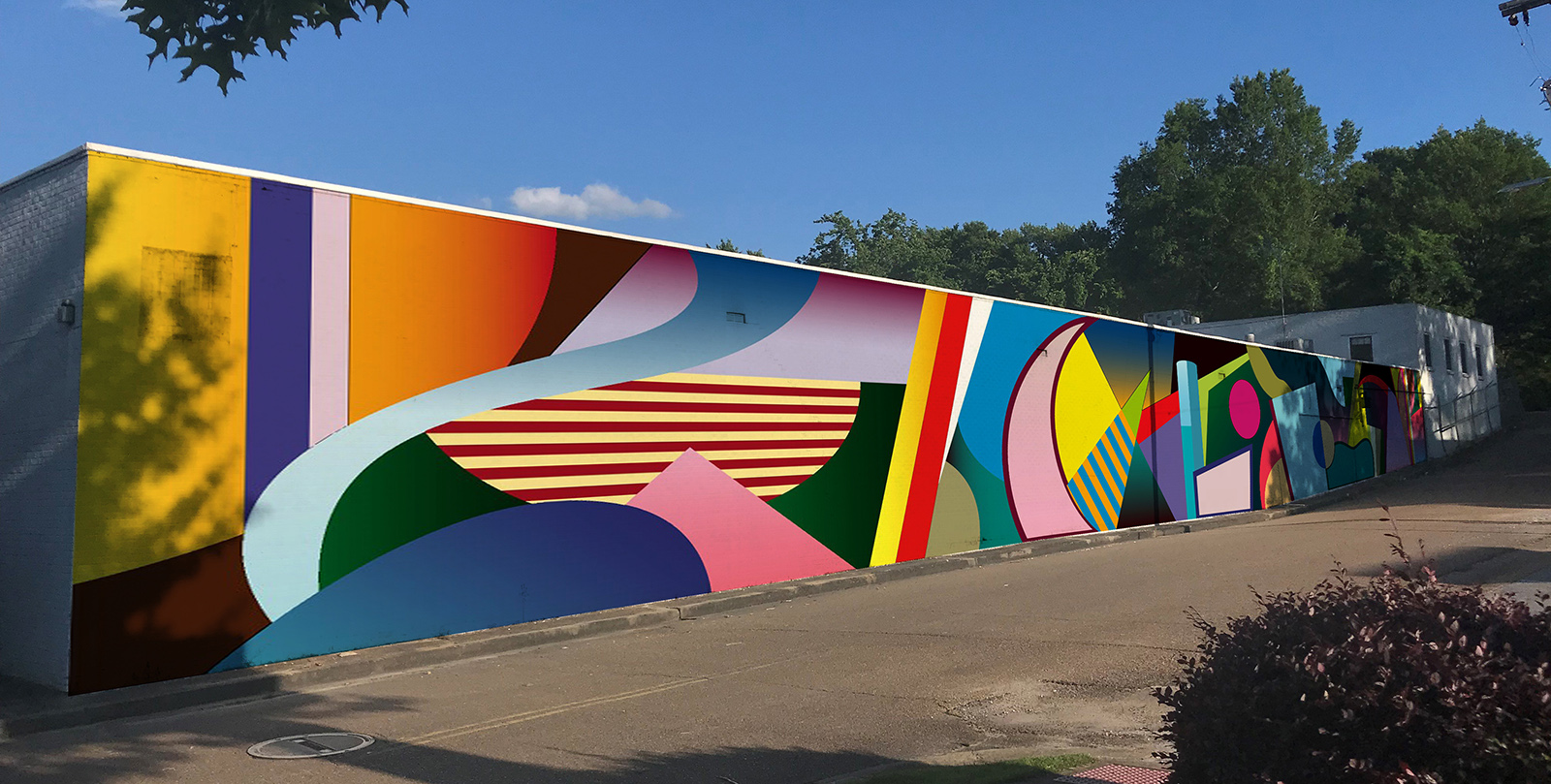Colorful Mural Soon to Grace the Side of Sneed's Ace Hardware in Oxford ...
