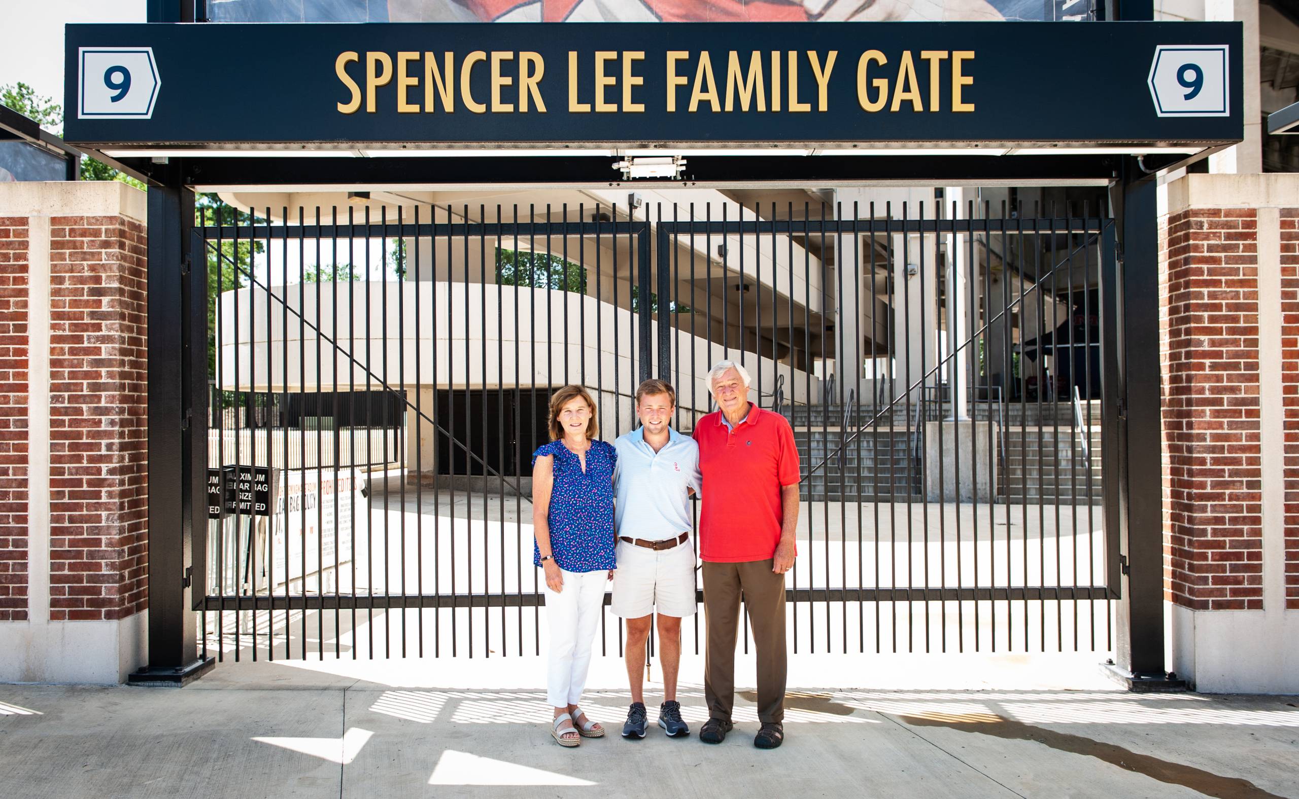 Gate Honors Four Generations of Commitment to UM - HottyToddy.com